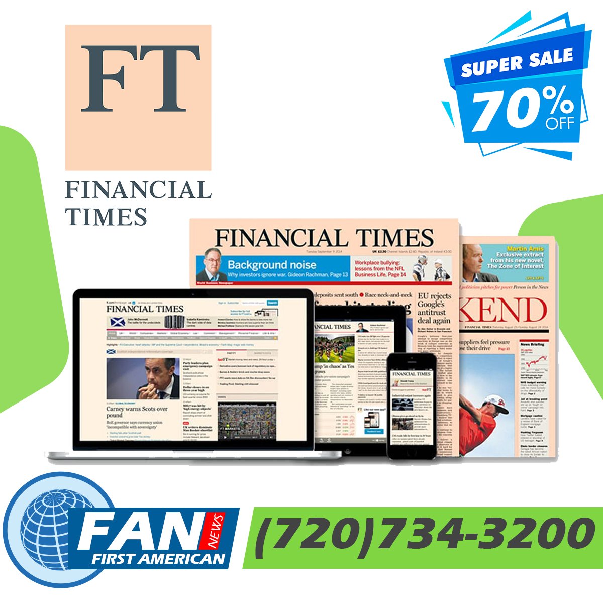 Financial Times Digital Subscription 3 Years Save 70 Off For 69 Financial Times Digital Subscription 3 Years Save 70 Off For 69